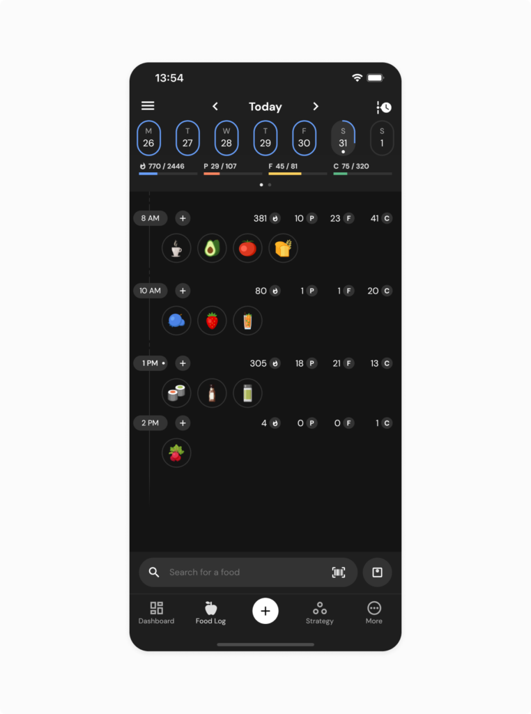 MacroFactor Advances Macro Tracking with its Timeline-Based Food Log ...