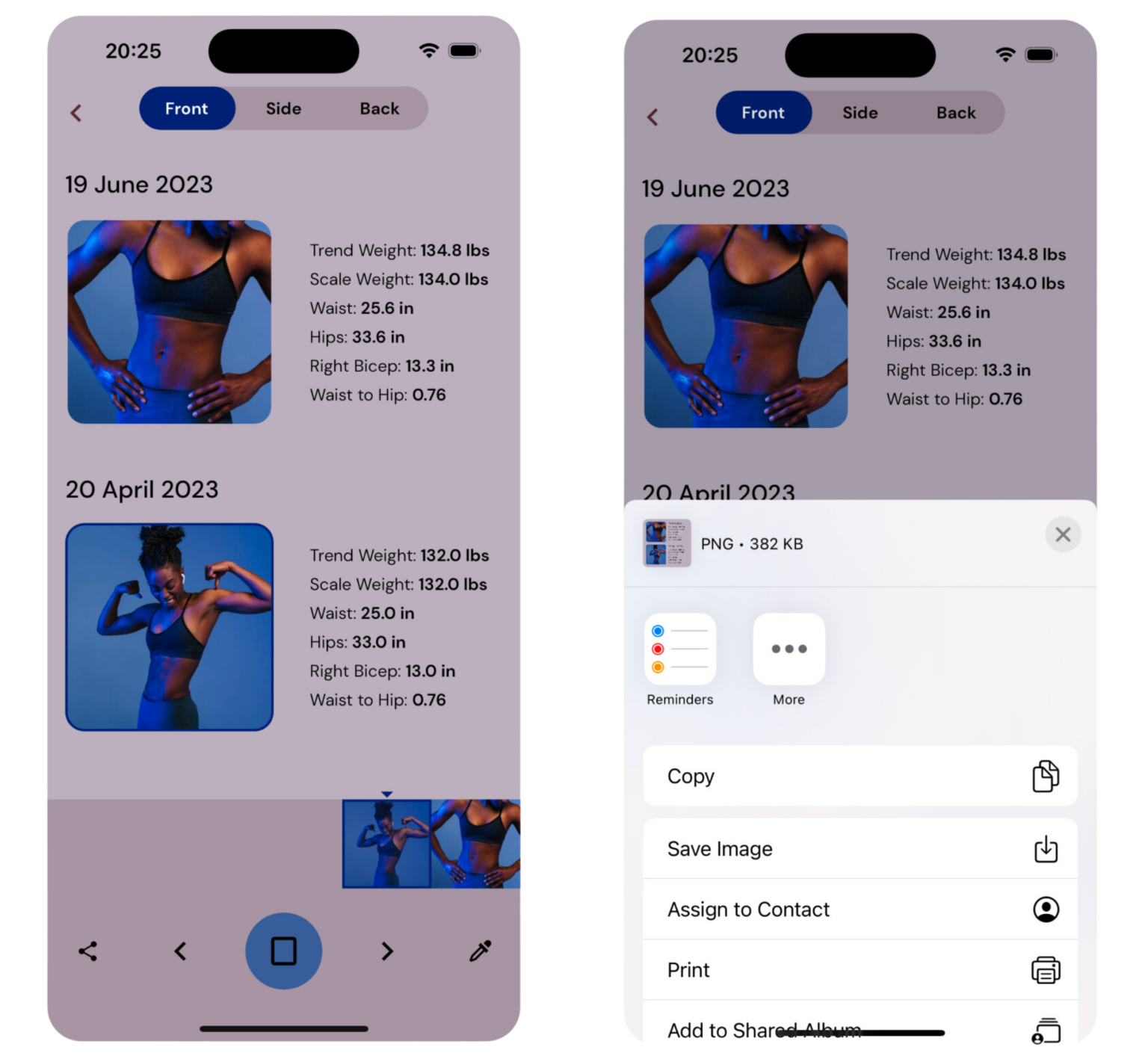 Best Body Measurement Tracker and Progress Picture App