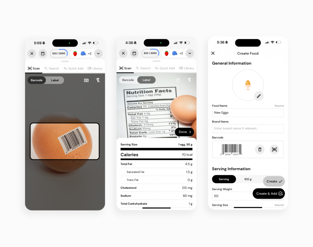 Label Scanner: Scan Nutrition Labels to Track Foods Faster