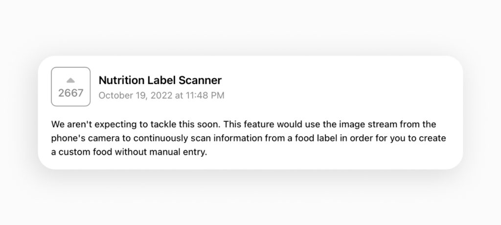 Label Scanner: Scan Nutrition Labels to Track Foods Faster