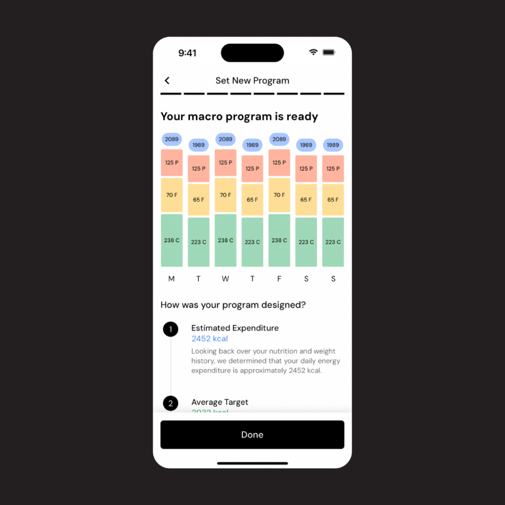 MacroFactor app – Smart Macro Tracker & Diet Coach