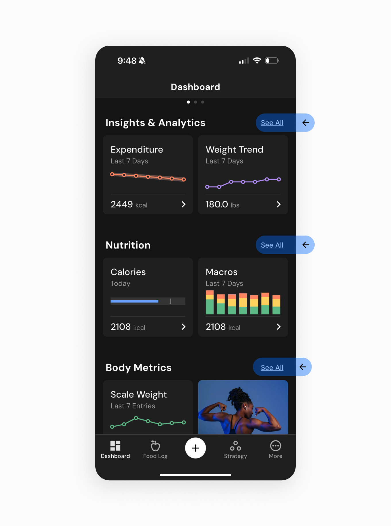 Welcome Home, Data: Dashboard Customization Comes to MacroFactor