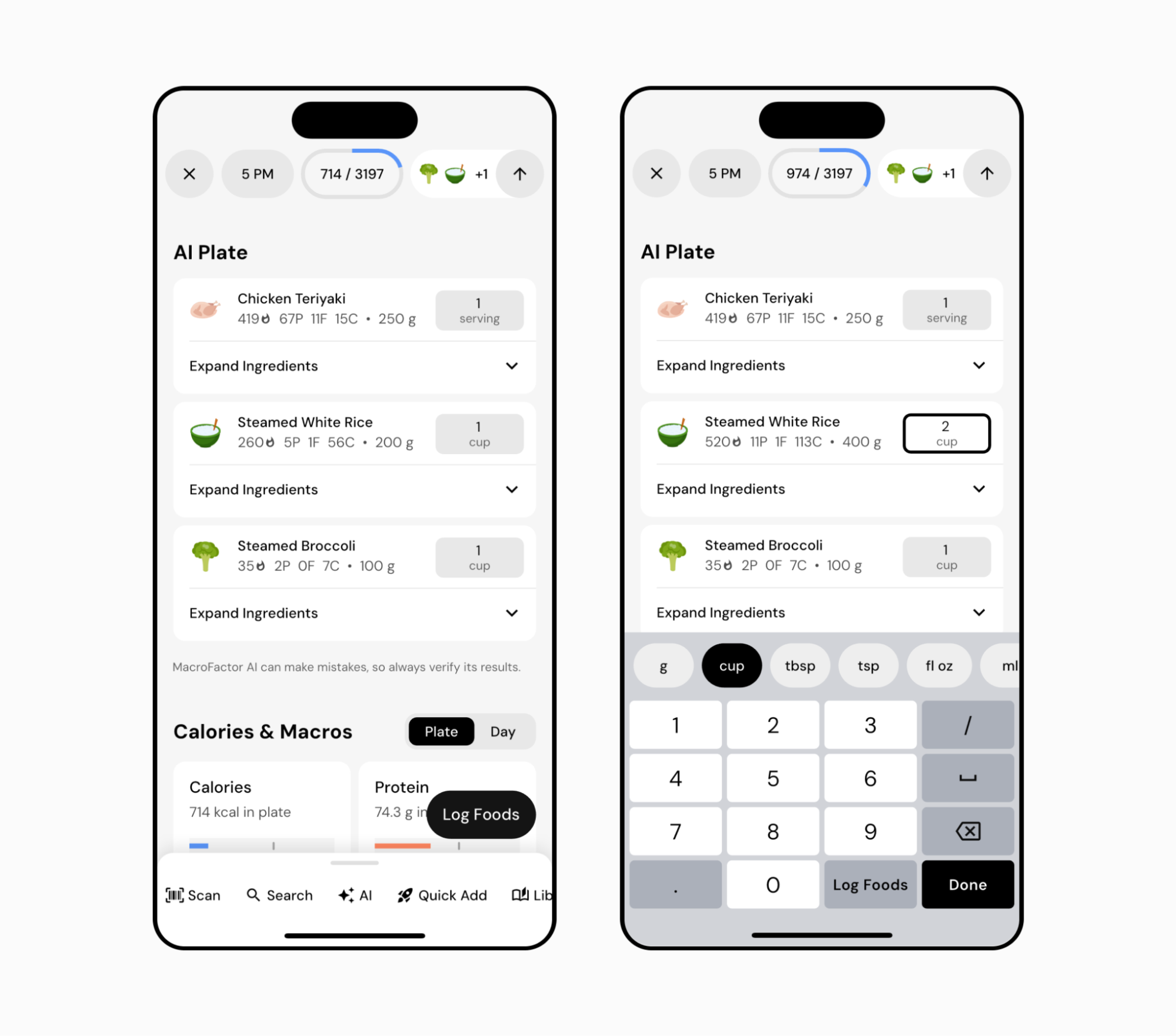 AI-Powered Food Logging Comes to MacroFactor - MacroFactor
